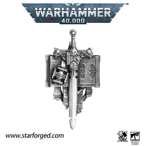 Starforged Grey Knights Exorcism Scripture Warhammer 40K Sterling Silv