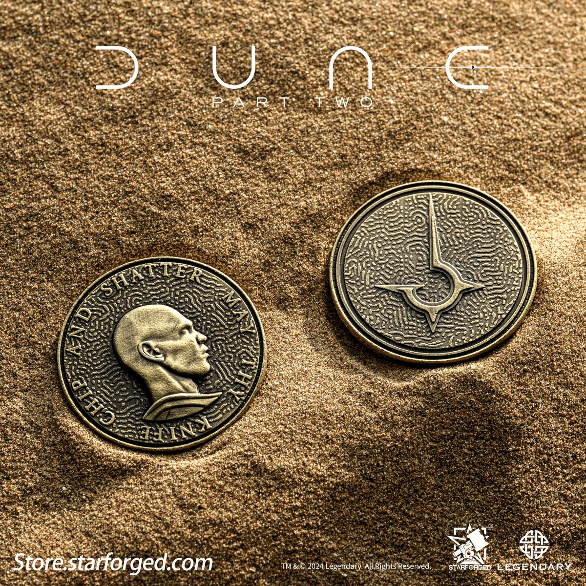 Starforged Dune II House Paul Atreides & Feyd-Rautha Harkonnen Commemo ...