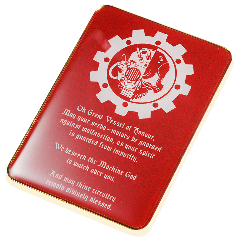 Starforged Adeptus Mechanicus STC Pin Badge Refrigerator magnet Warham ...