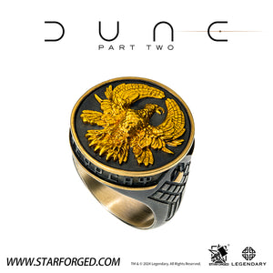 Starforged Dune II Paul Atreides Signet Ring of House Atreides The One ...