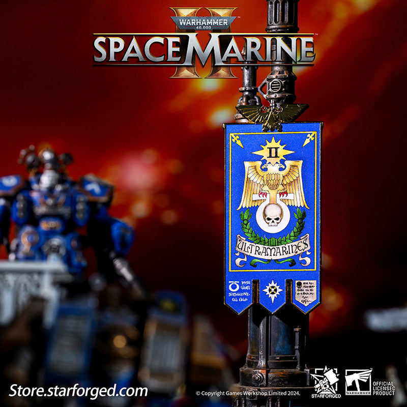 Starforged Warhammer 40K Space Marines 2 Ultramarines Second Company M ...