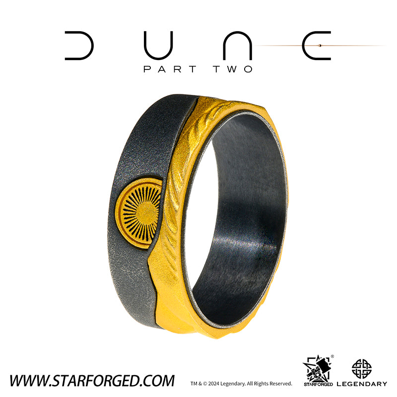 Starforged Dune II Themed Ring Couple Original design Exclusive Movie ...