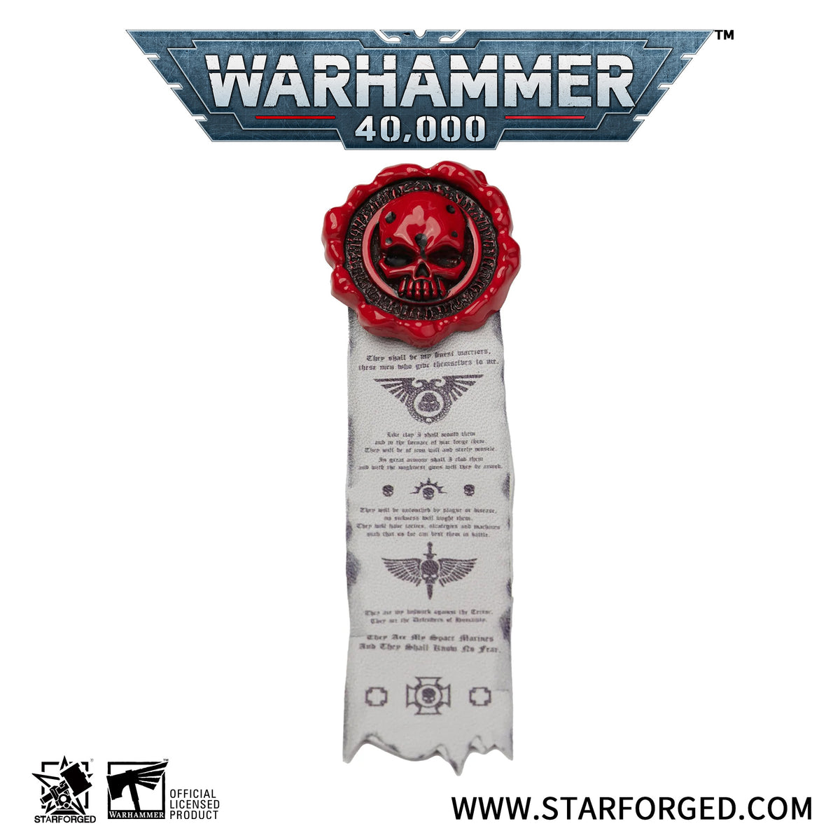 Warhammer 40K Index Astartes Skull Commemorative Crest Retro Skull Pur ...