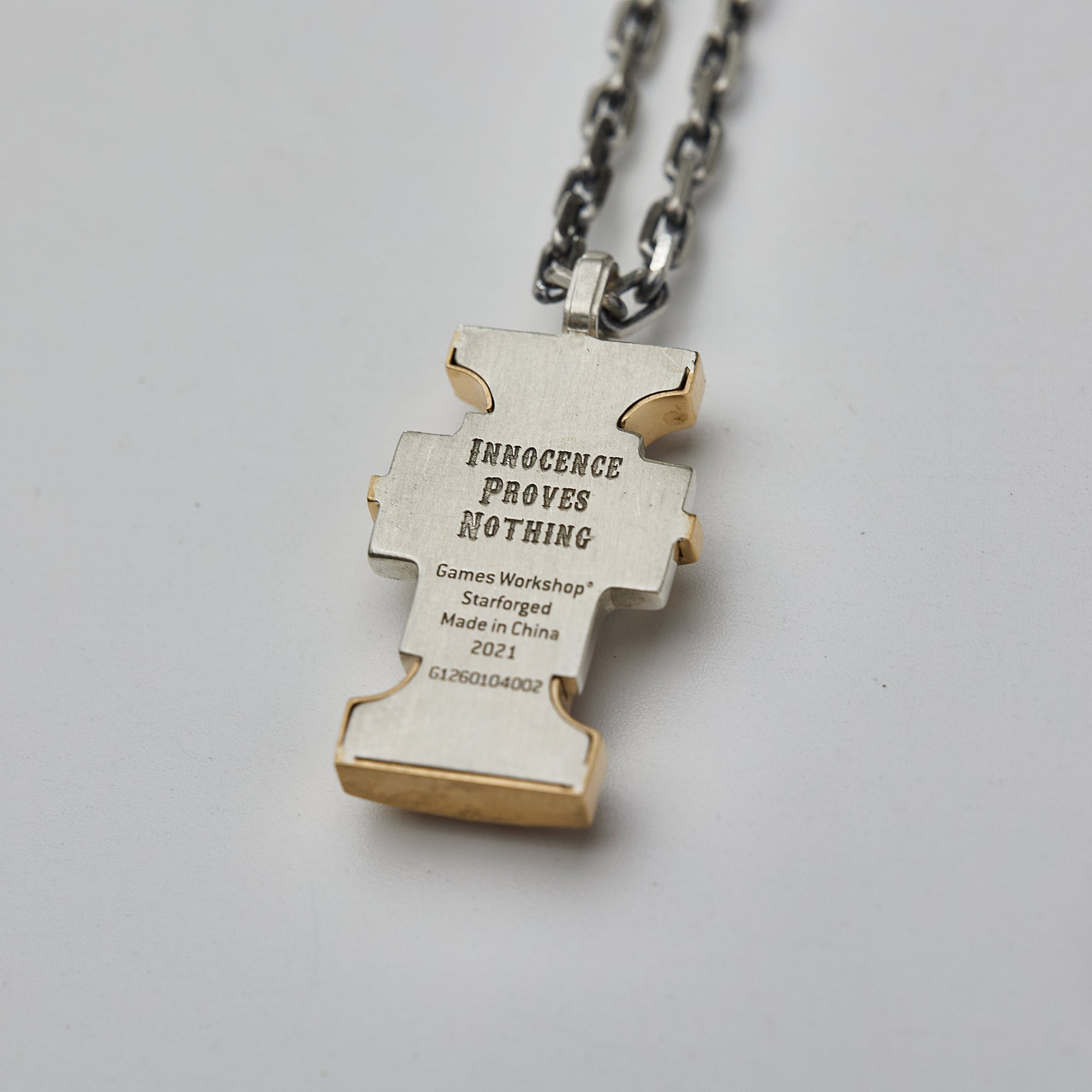 Warhammer 40K Inquisition Seal of the Holy Ordos Gold Pendant by Starf ...